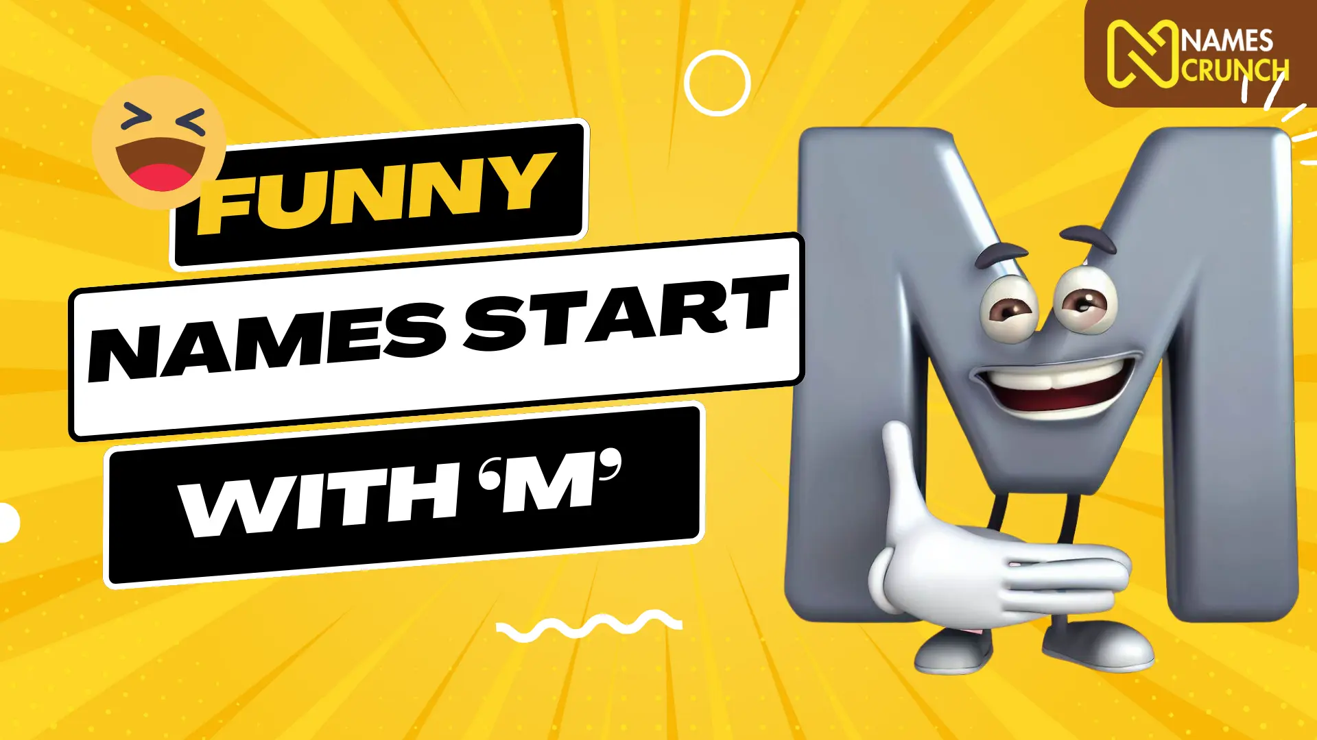 120+ Funny Names start with 'M' - Names Crunch