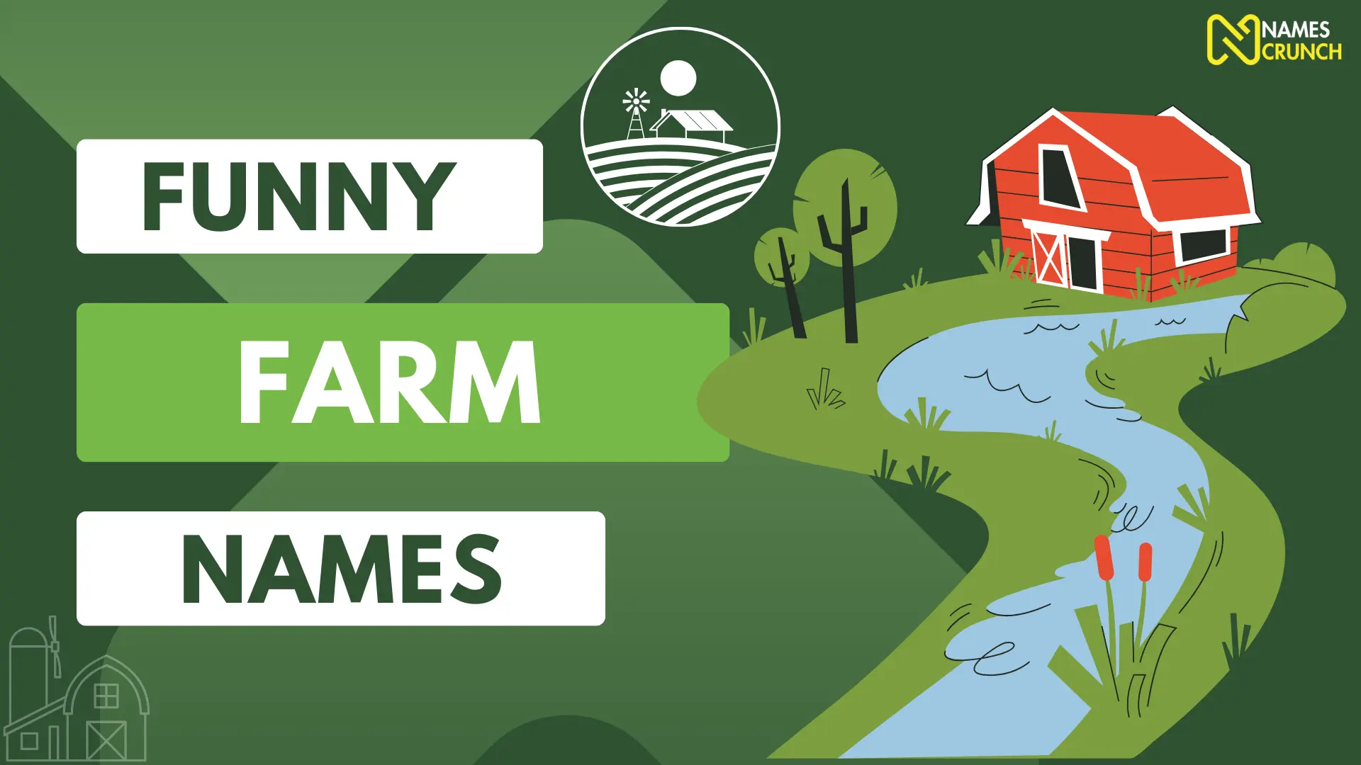 Funny Farm Names A Barnyard Of Laughter Names Crunch