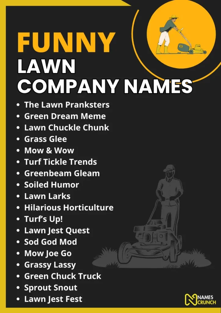 Lawn Care Names Ideas