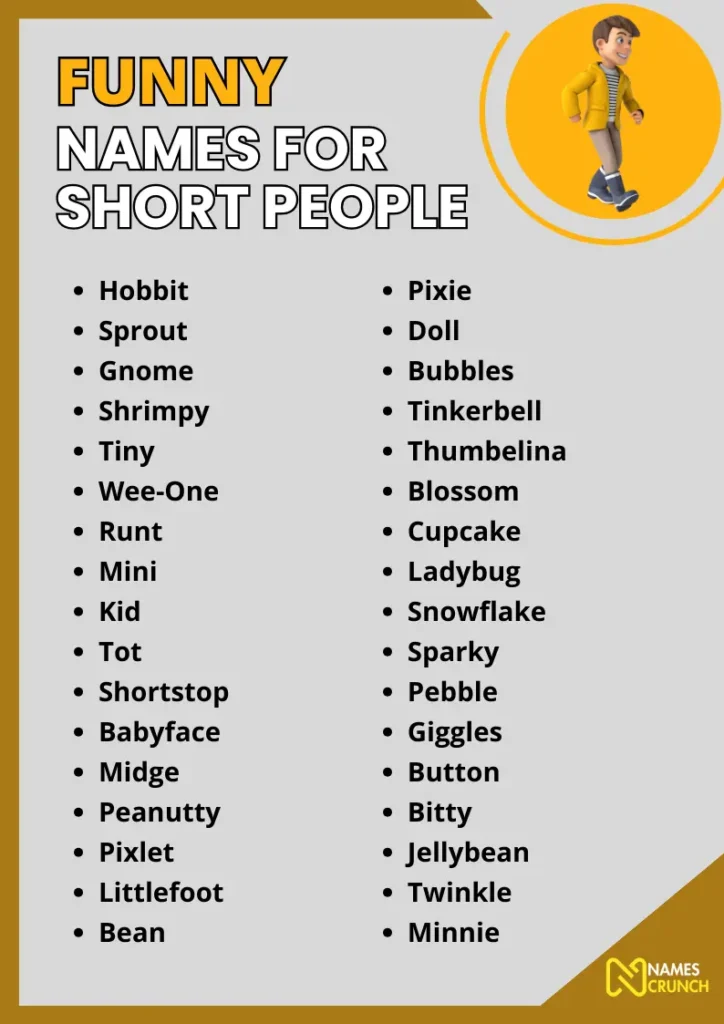 410 Cute Funny Names For Short People Names Crunch 410 Cute Funny Names For Short People Names Crunch